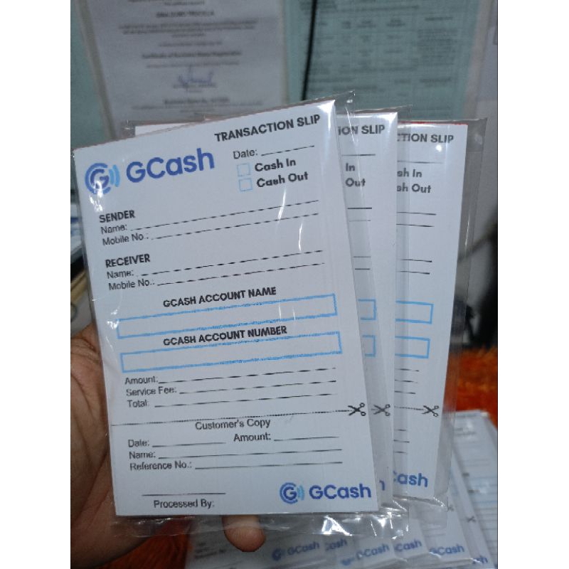 Gcash & Paymaya Transaction Slip (1pc) | Shopee Philippines