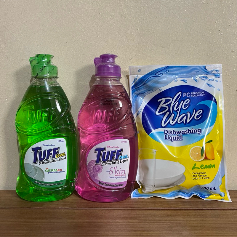 Dishwashing Liquid (Tuff and Blue Wave) | Shopee Philippines