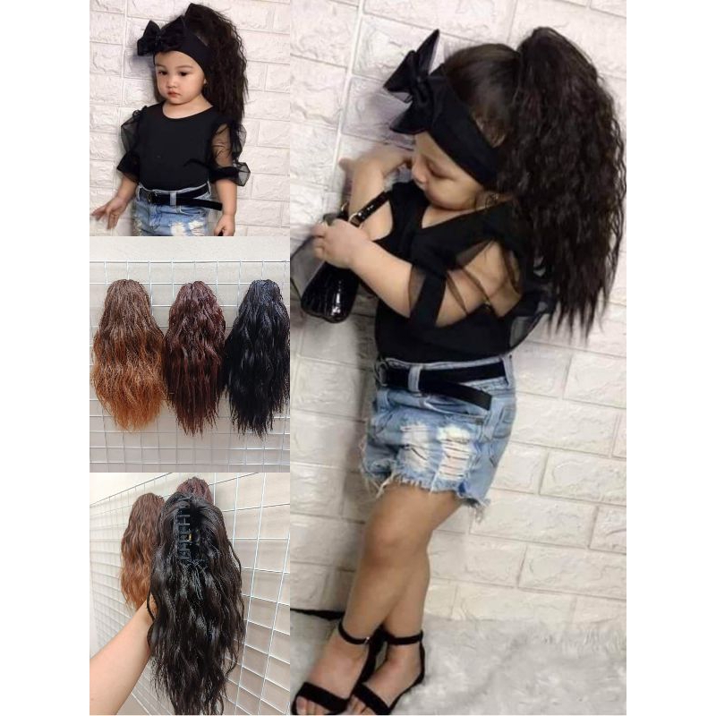 BEACH WAVE SHORT CLAMP WIG | Shopee Philippines