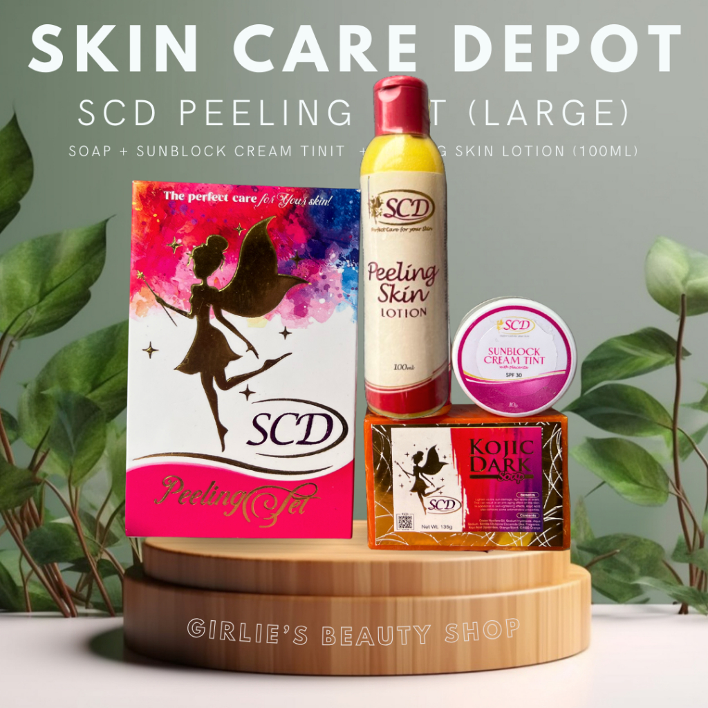 SCD Peeling Set (Large) w/ FREEBIES (Whitening, Exfoliating ...