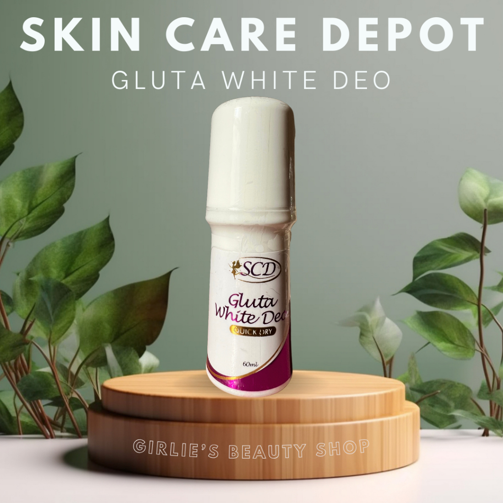 SCD Gluta White Deo 60ml w/ FREEBIES (Underarm Whitening, Quick Dry ...