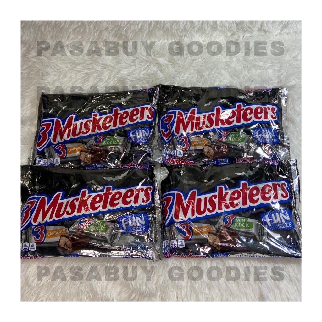 USA Chocolate 3 Musketeers Funsize Jumbo Pack | Shopee Philippines