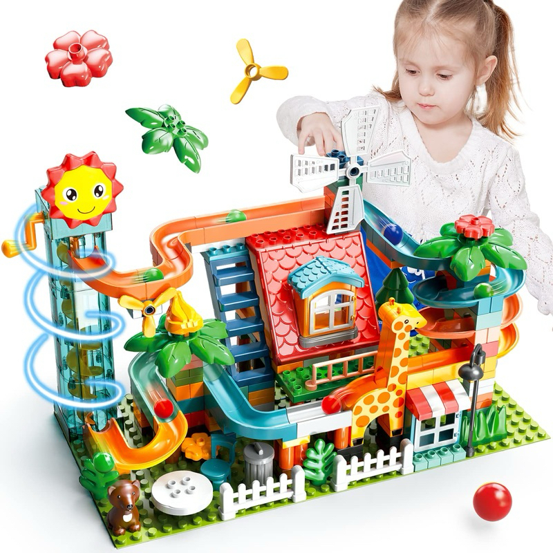 Creative Fun Slide Building blocks toys Duplo blocks | Shopee Philippines