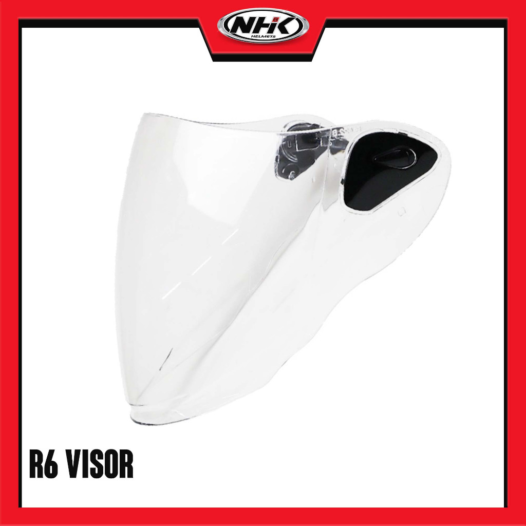 NHK Helmets R6 Visor - Clear | Shopee Philippines