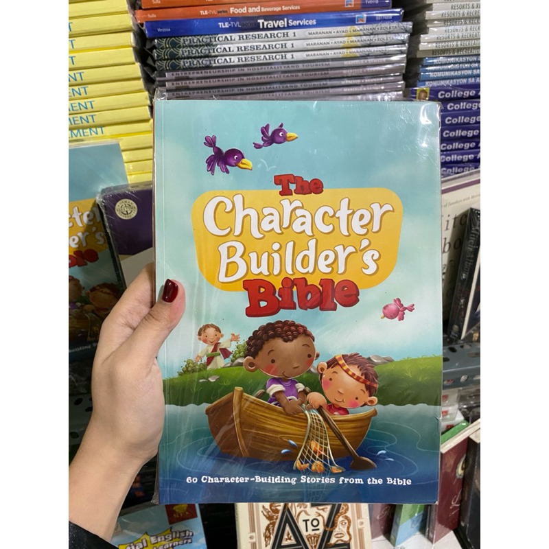 THE CHARACTER BUILDER'S BIBLE BOOK | Shopee Philippines