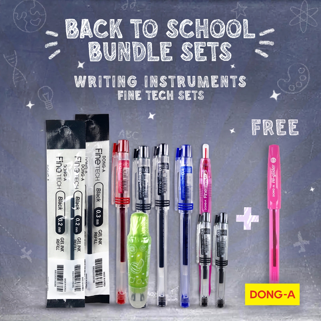 Dong-A Writing Instruments Fine Tech Collection | Shopee Philippines