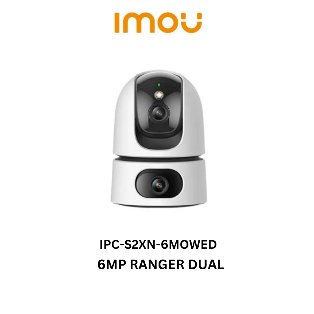 CCTV Camera IMOU Ranger Dual 6MP/10MP Indoor Multiple Lens Combinations (IPC-S2XN-6M0WED/10MOWED ...