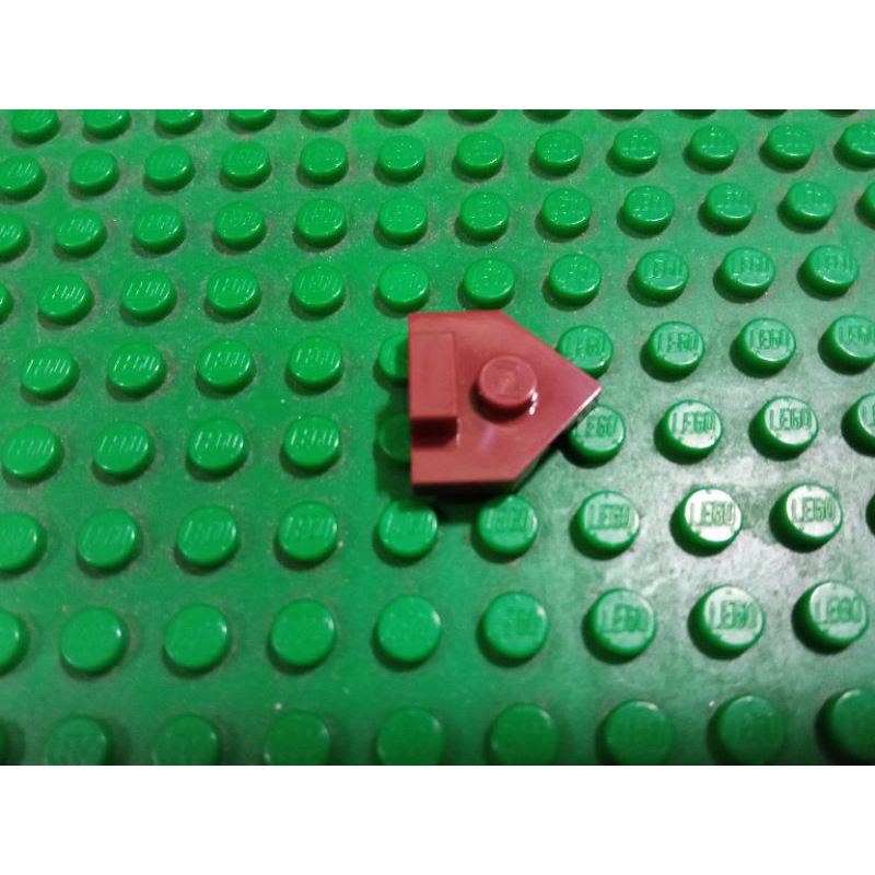 Authentic Lego Wedge, Plate 2 x 2 Pentagonal with Center Stud and 1 x 1 ...