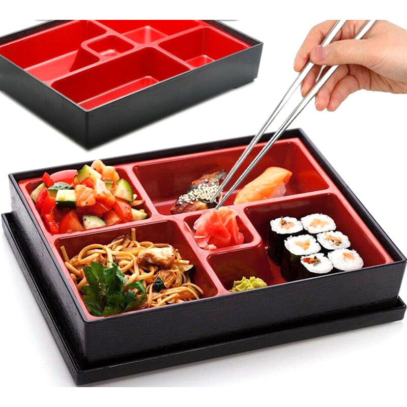 Top Home PH Sealed Leakproof 5 compartment Bento Lunchbox To-Go Lunch ...