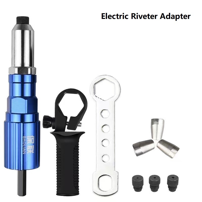 Electric Riveter Drill Rivet Machine Rivet Nut Riveting Electric Tool ...