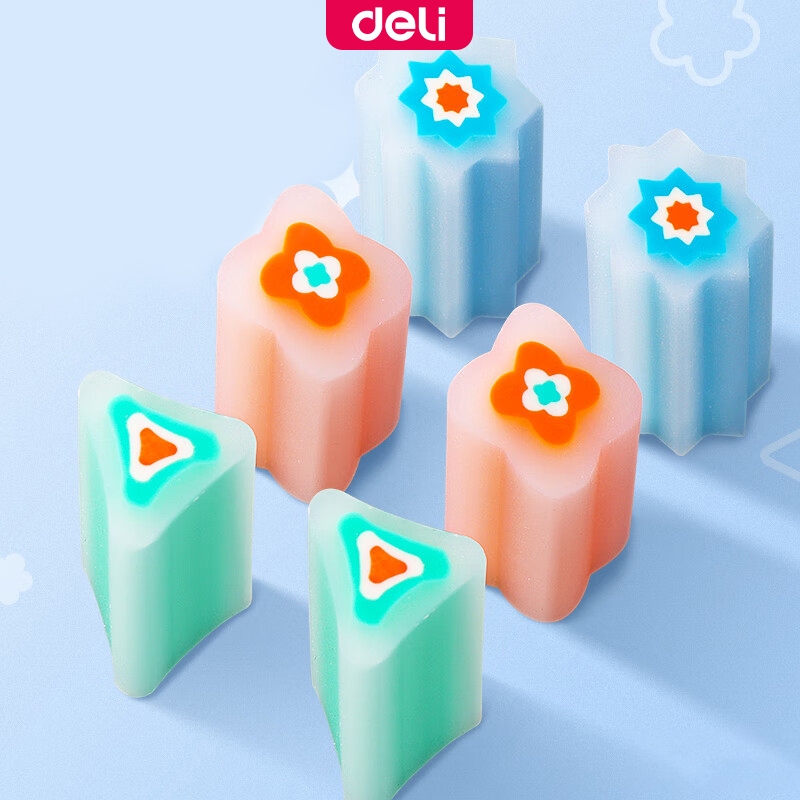 Deli VP156 Bule Color Sandwich Eraser | Shopee Philippines