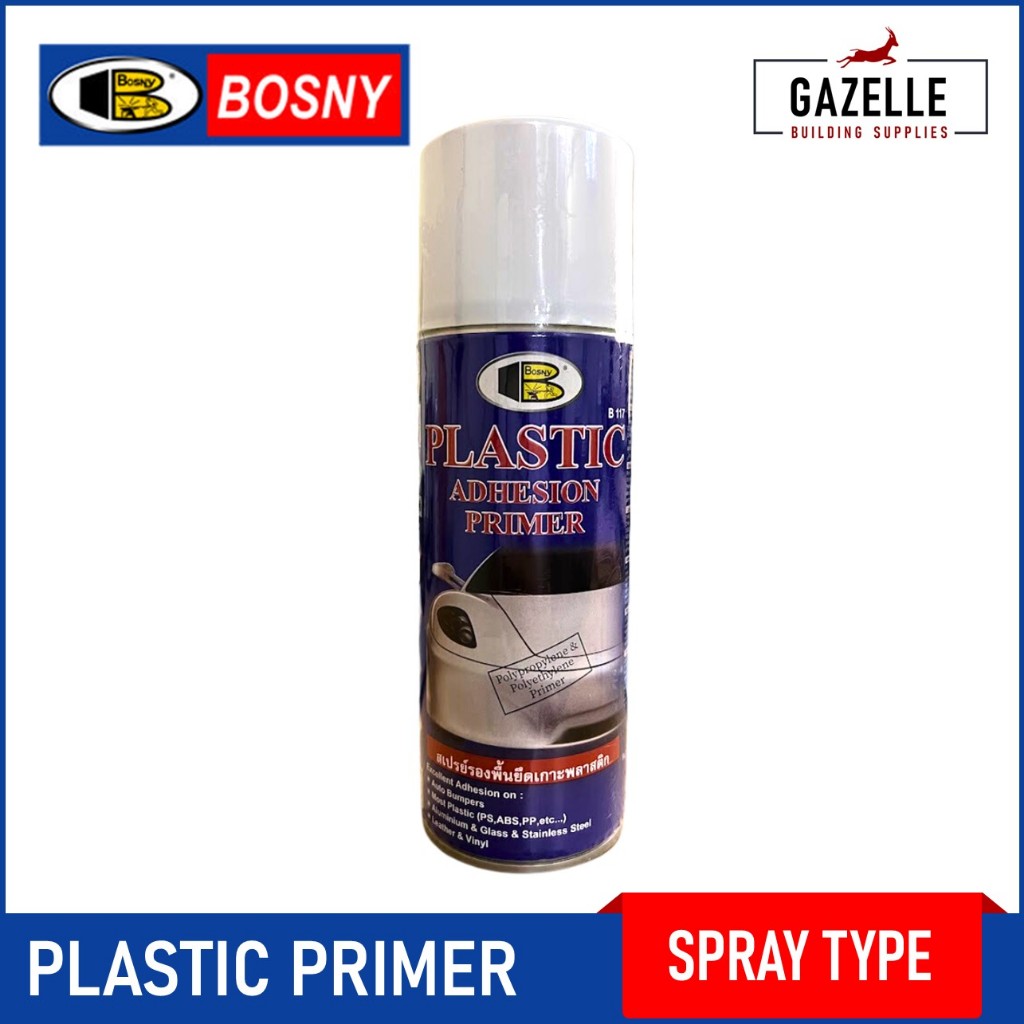 Bosny Plastic Primer Excellent Adhesion 400cc | Shopee Philippines