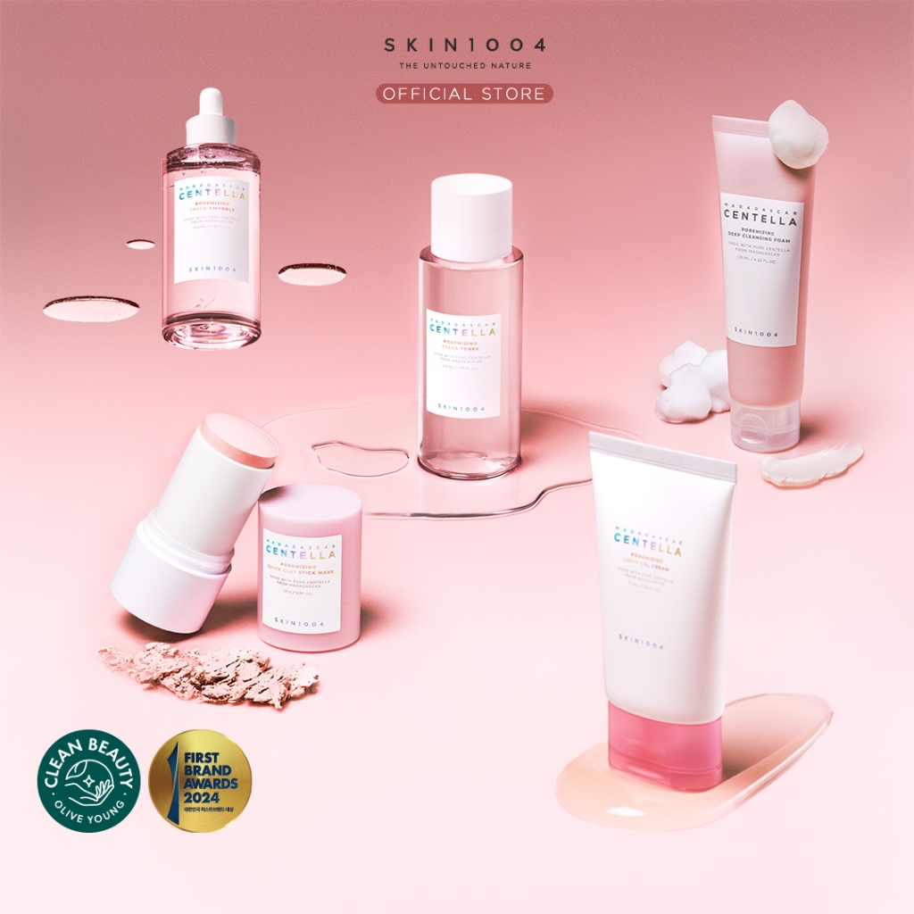 SKIN1004 [Poremizing Basic 5] Clear Toner 210ml+Fresh Ampoule 100ml ...