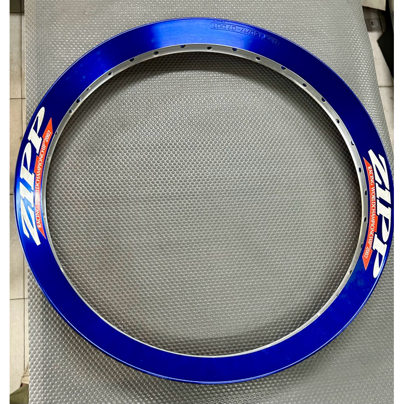 Zipp Rim Alloy. Dark Blue. 1.40x17 1 pc only Thailand made. | Shopee ...