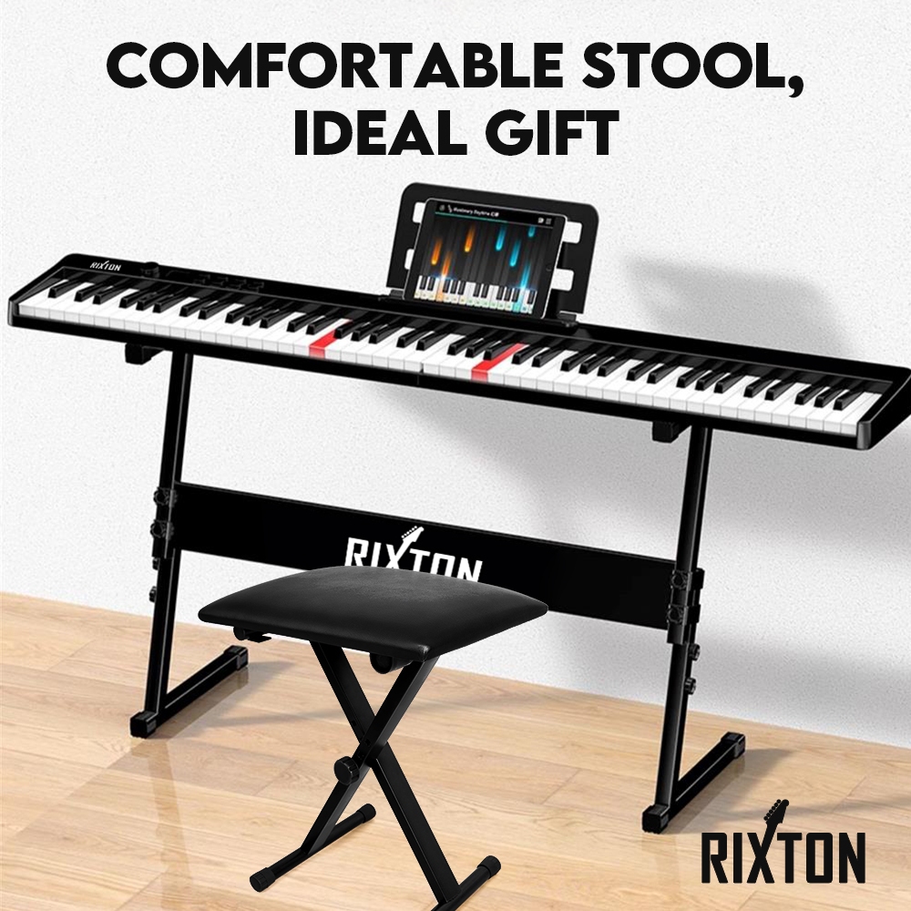 RIXTON Digital 88 Keys/61 Keys Foldable Piano Electric Keyboard Full ...