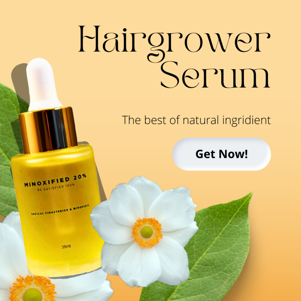 High-Performance Minoxidil 20% Serum - Effective Hair Restoration ...