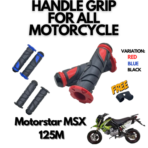 Motorstar MSX 125M HANDLE GRIP RUBBER TR1 | Shopee Philippines