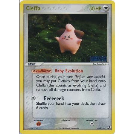 Pokemon TCG - Cleffa - Unseen Forces - Rare | Shopee Philippines