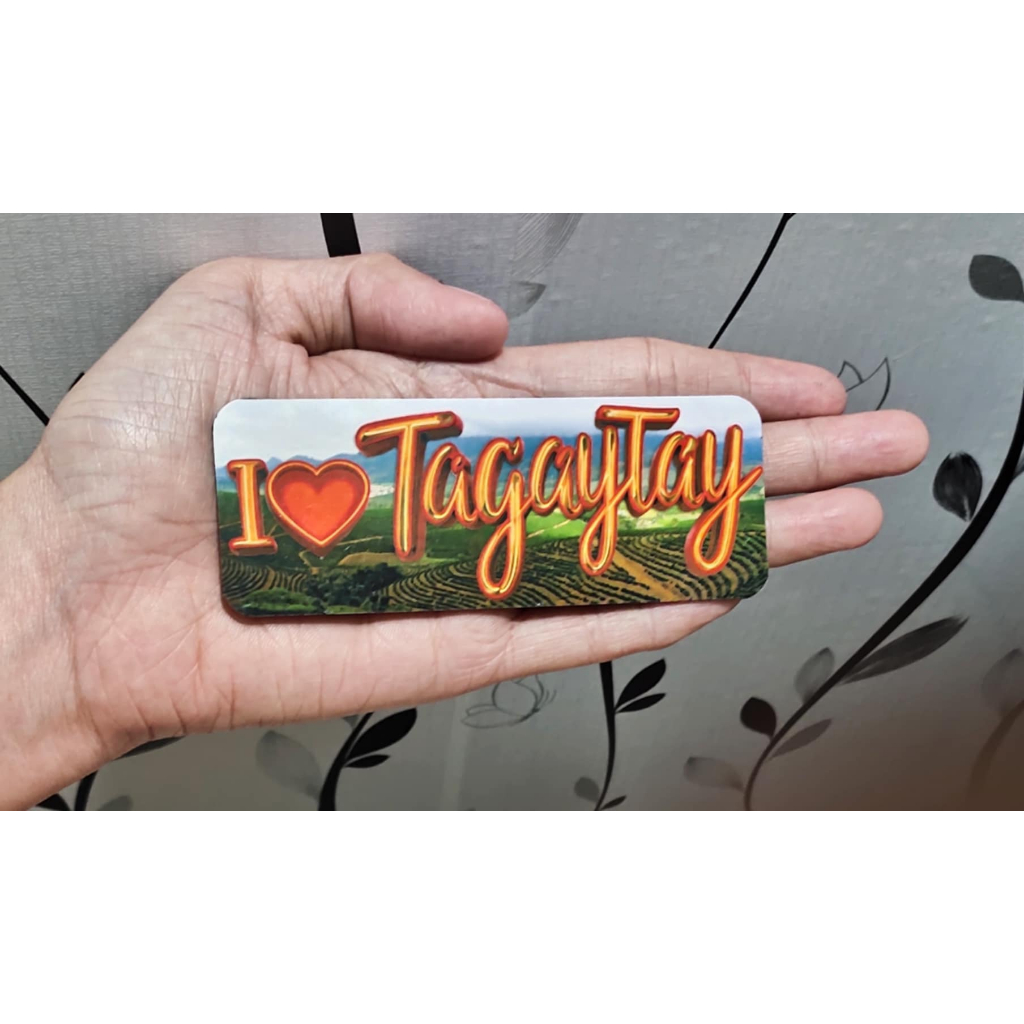 TAGAYTAY RECTANGLE DESIGN RUBBER REF MAGNET | Shopee Philippines