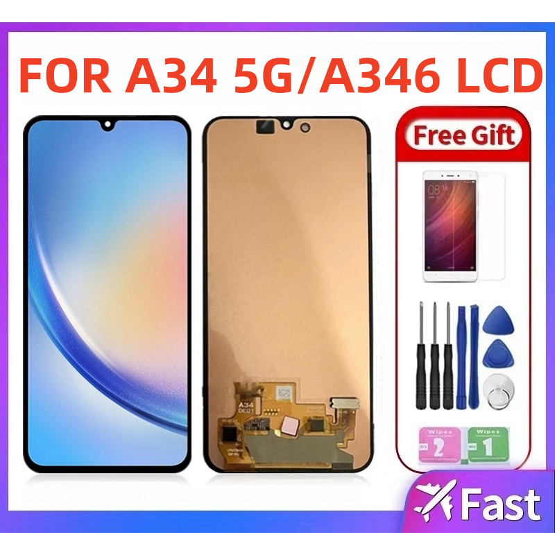 For Samsung Galaxy A34 5G A346 A346E A346M LCD WITH TOUCHSCREEN ...