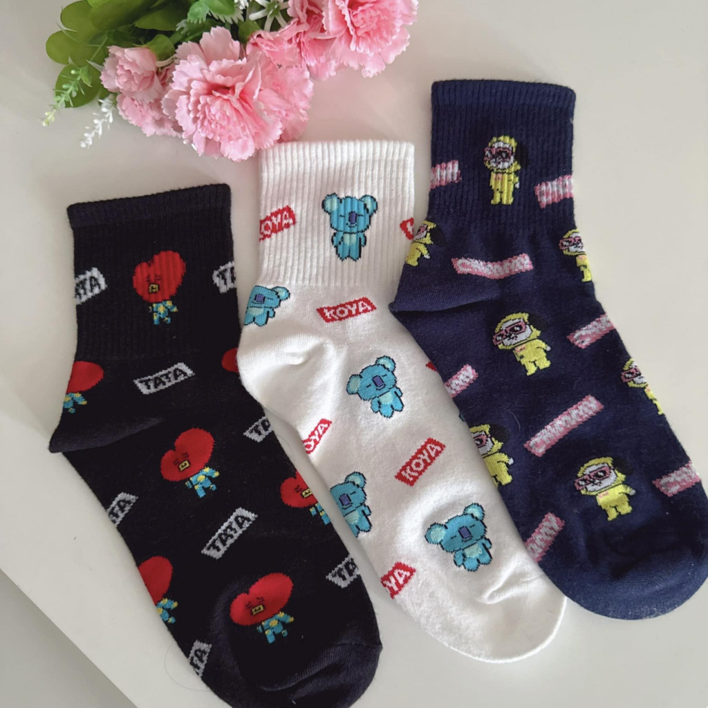 Korean Iconic Socks BTS | Shopee Philippines
