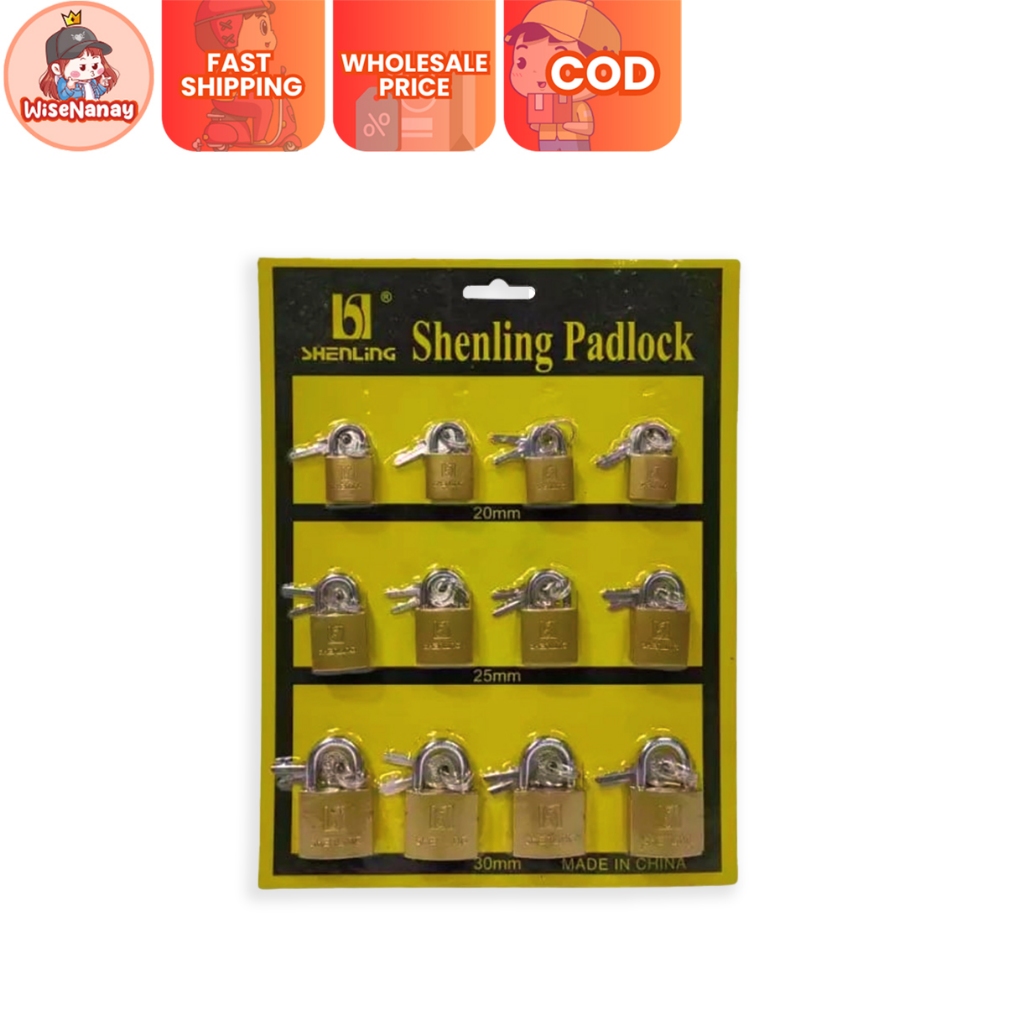 WiseNanay Padlock with Key Set Susi Kandado Locks | Shopee Philippines