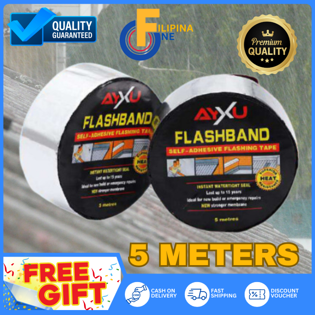 Flashband Self Adhesive Tape Waterproof Sealant Roof Gutters Aluminum ...