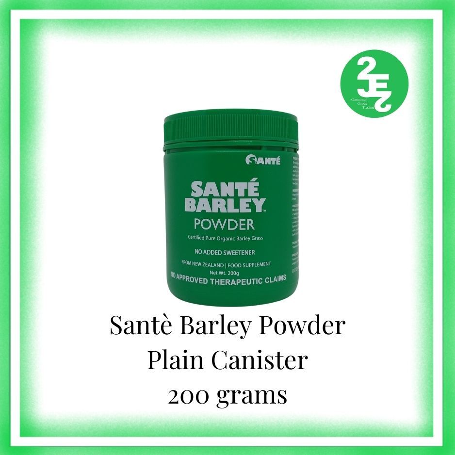 Sante Barley Powder Plain Canister 200 grams | Shopee Philippines