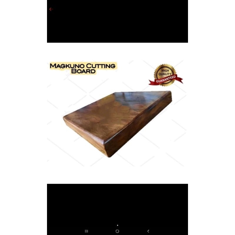 (PINAKA MAS SOLID) Sangkalan (10x10) square chopping board | Shopee ...