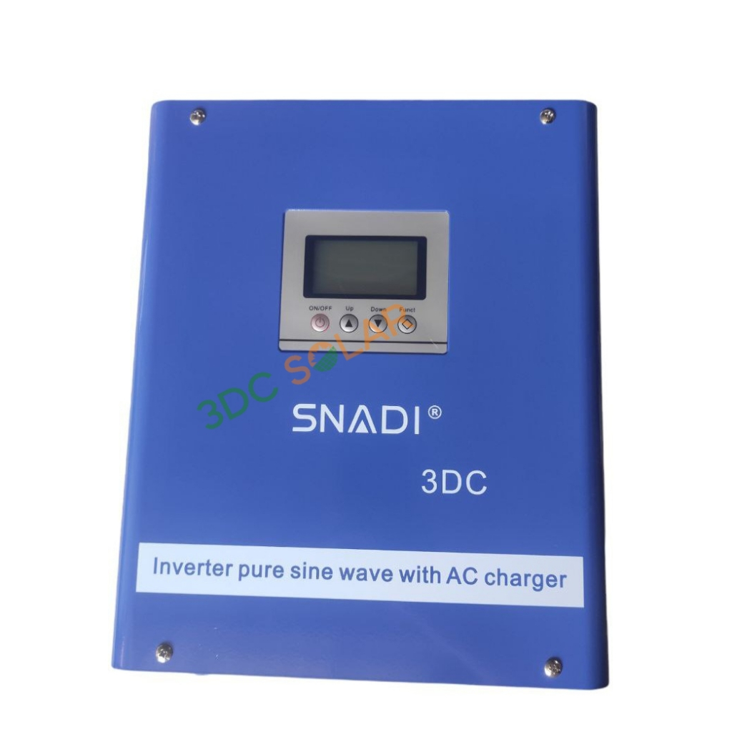 3DC SNADI SOLAR INVERTER | 1000W 12V and 24V Torroidal Wall Mounted ...