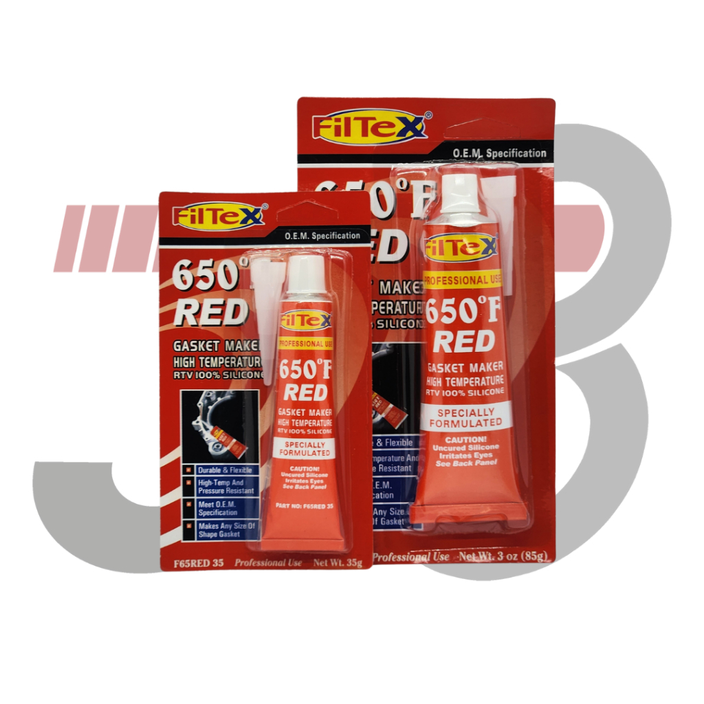 FILTEX Red RTV Silicone Gasket Maker RED High Temp | Shopee Philippines