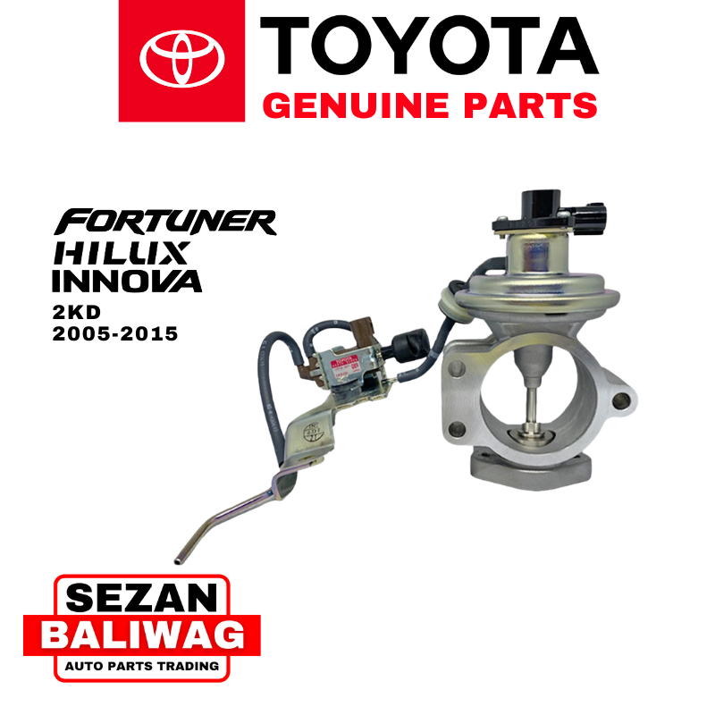 ORIGINAL TOYOTA ELECTRIC EGR CONTROL VALVE ASSEMBLY FORTUNER HILUX ...