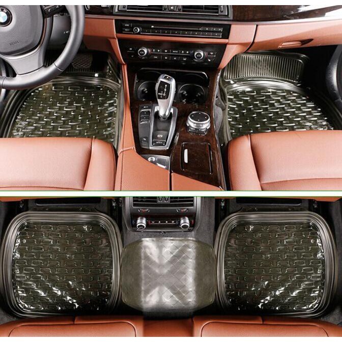 Rubber 5pc Set Heavy Duty All Weather Protection PVC Car Floor Mats ...