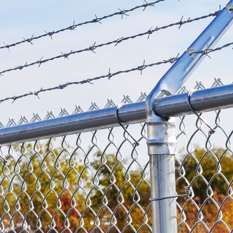 Barb Wire 1Roll Anti-Climb Steel Fencing Wire 50/80/100/120M Barbed ...