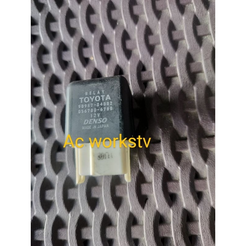 Toyota Denso relay surplus japan [sold per piece] | Shopee Philippines