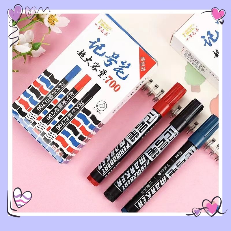 Marker Large Head Bold Counting Pen Markers Different Surfaces ...