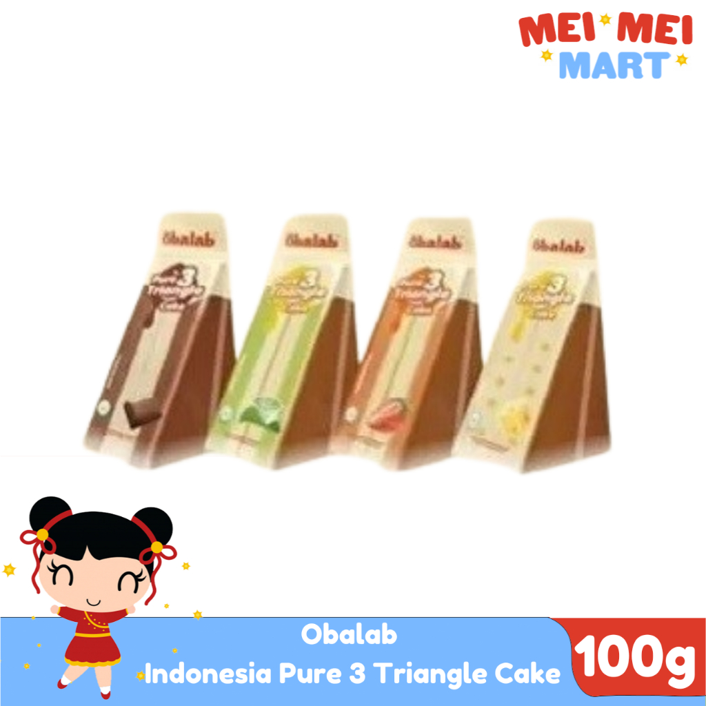 Obalab Indonesia Pure 3 Triangle Bread 100g | Shopee Philippines
