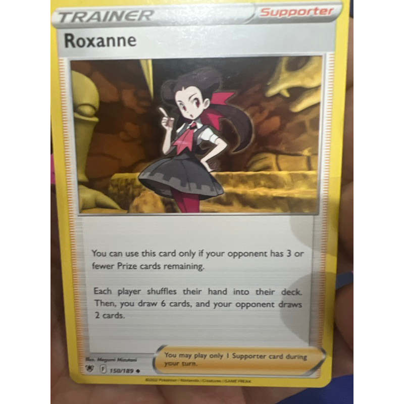 Roxanne 150/189 Pokemon TCG Trainer Supporter | Shopee Philippines