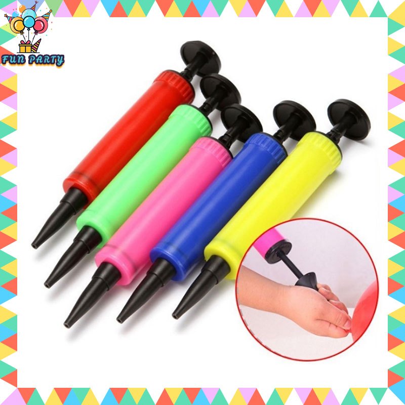 Plastic Balloon Air Pump Ball Inflator Hand Push,Manual Balloon Pump ...