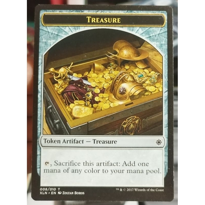 Treasure Token (XLN) (Magic the gathering) | Shopee Philippines