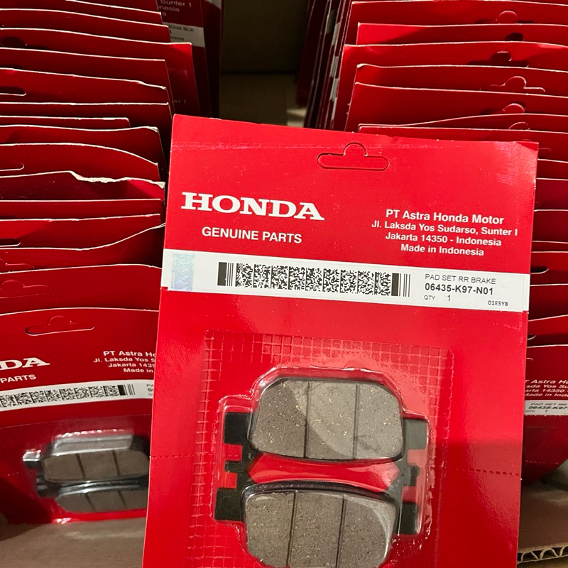 Honda Rear Break Pads for PCX 160 / ADV 150 / ADV 160 Genuine Parts ...