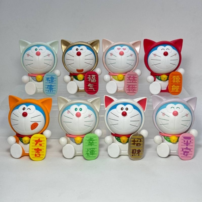 Doraemon Full of Fortune Lucky Cat Series Anime Figurines | Shopee ...