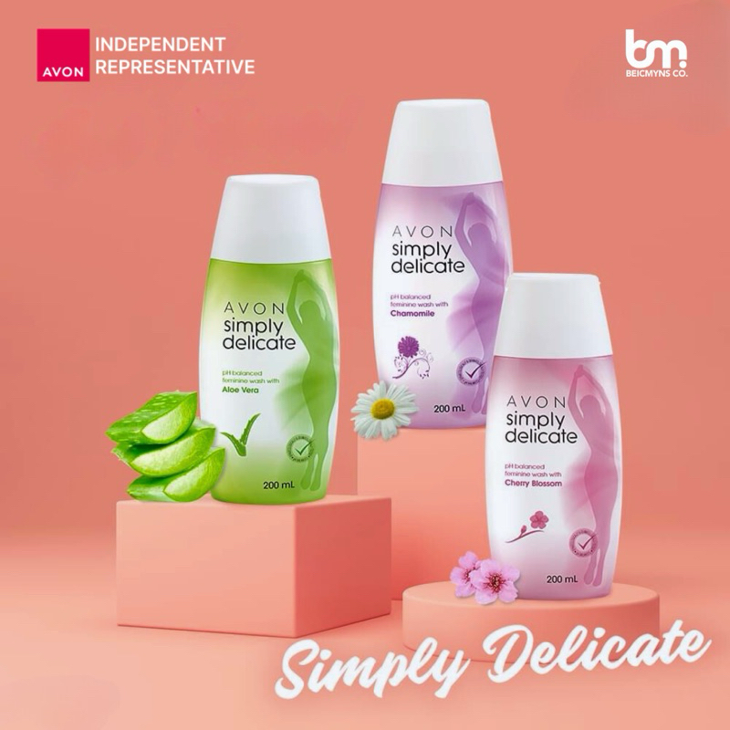 AVON Simply Delicate ph-balanced Feminine Wash 200ml | Shopee Philippines