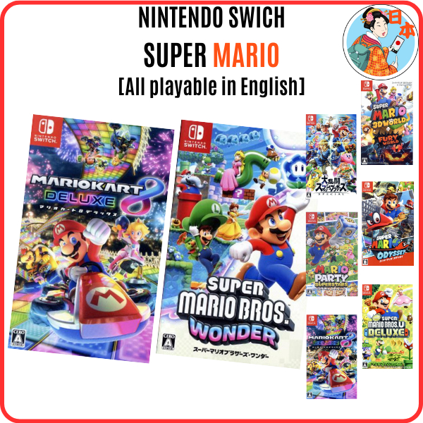 [Nintendo Switch] Super Mario Series [Used] Playable in English ...