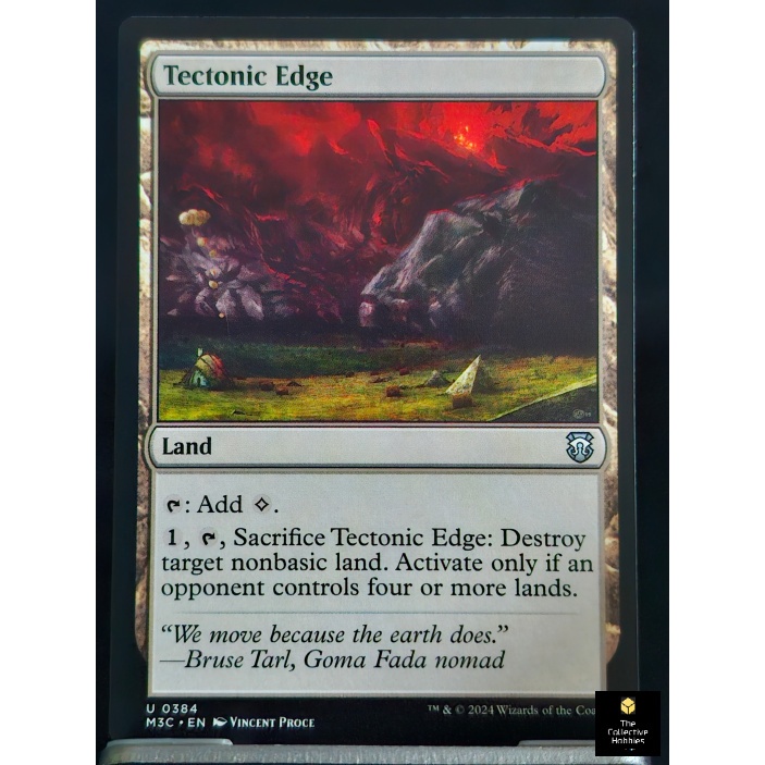 Magic the Gathering - MTG Card Game - Tectonic Edge - [LAND] / [ID: LB1 ...