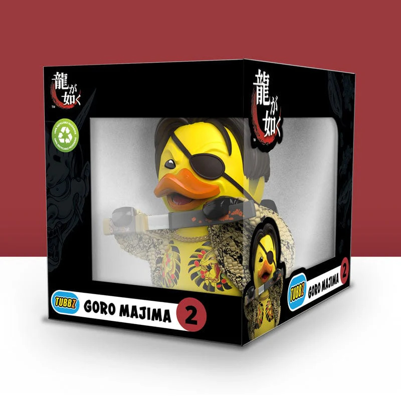 TUBBZ SEGA Yakuza Goro Majima Collectible Duck Vinyl Figure - Official ...