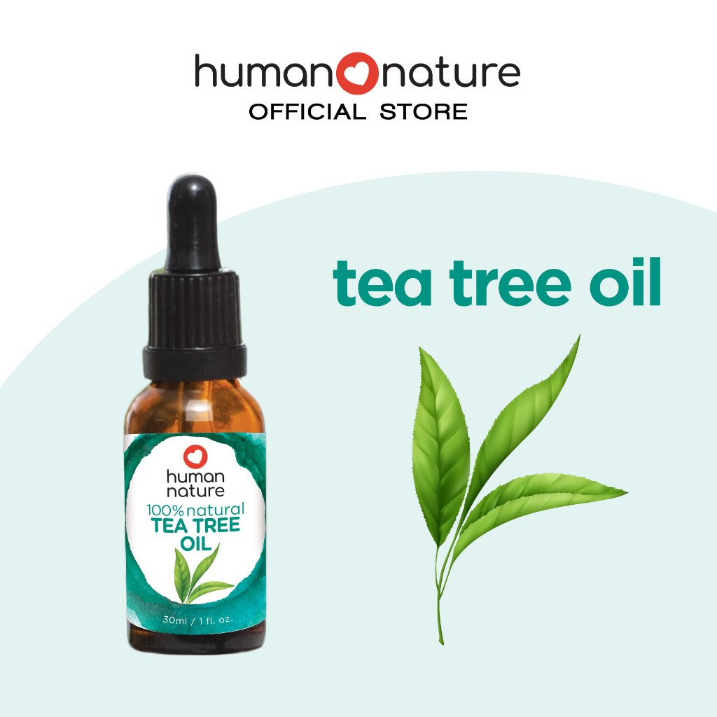 Human Nature Tea Tree Oil 30ml (No Harmful Chemicals) | Shopee Philippines