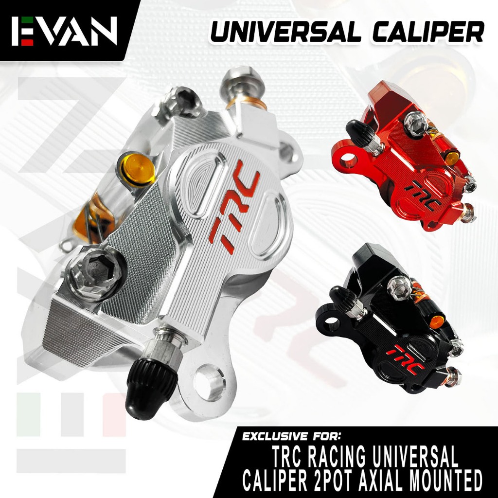 EVAN.PH TRC 2pot Axial Mounted Universal Caliper Motorcycle | Shopee ...