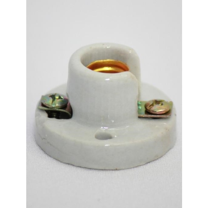 E-10 receptacle E10 bulb socket connector porcelain science experiments ...