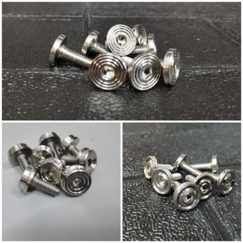 CNC CONCAVE 6X15 Bolts HandMade | Shopee Philippines